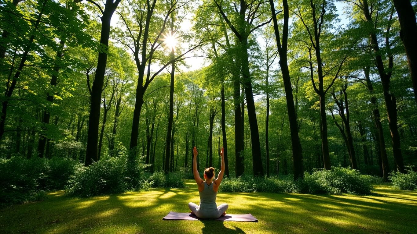 Forest Bathing and Yoga: Synergizing Wellness Practices
