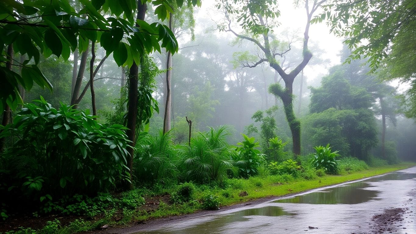 Forest Bathing in Rainy Weather: Benefits of a Wet Forest