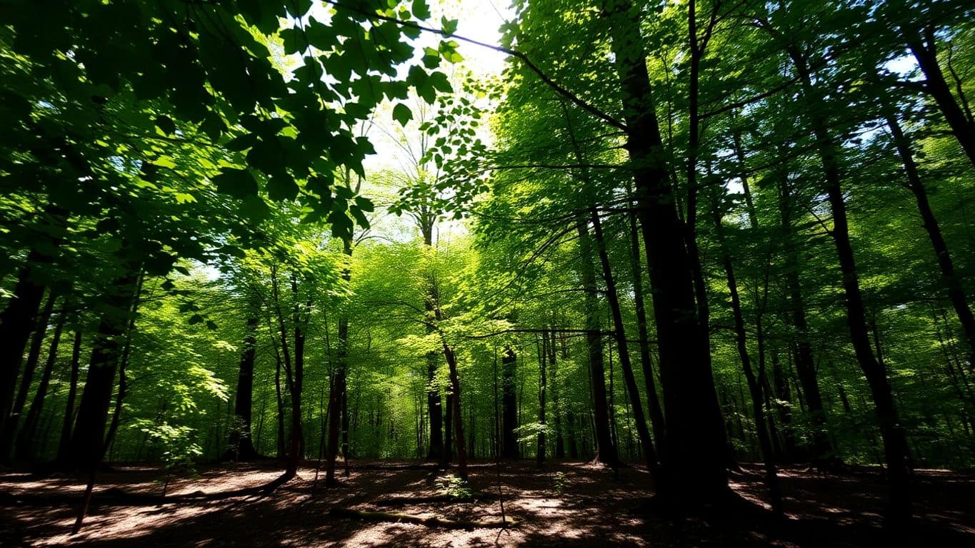 The Role of Sunlight and Shadow in Forest Bathing